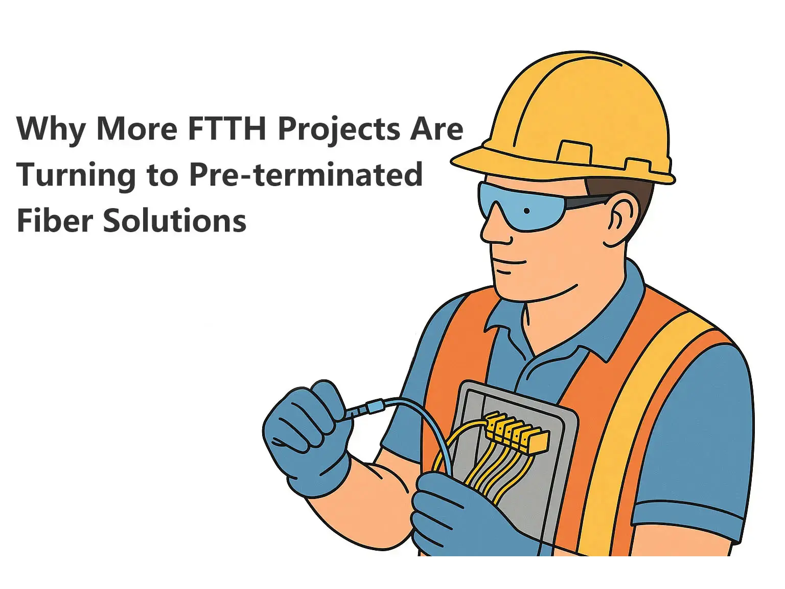 Pre-terminated Fiber Systems for FTTH | Benefits, Limitations, and Real ...