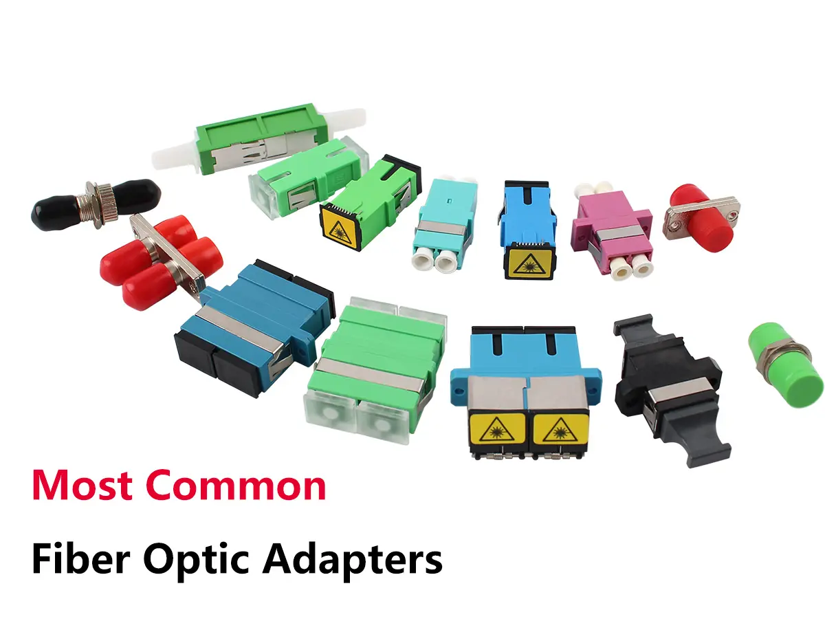 Most Common Fiber Optic Adapters: Types, Applications, and Industry Trends