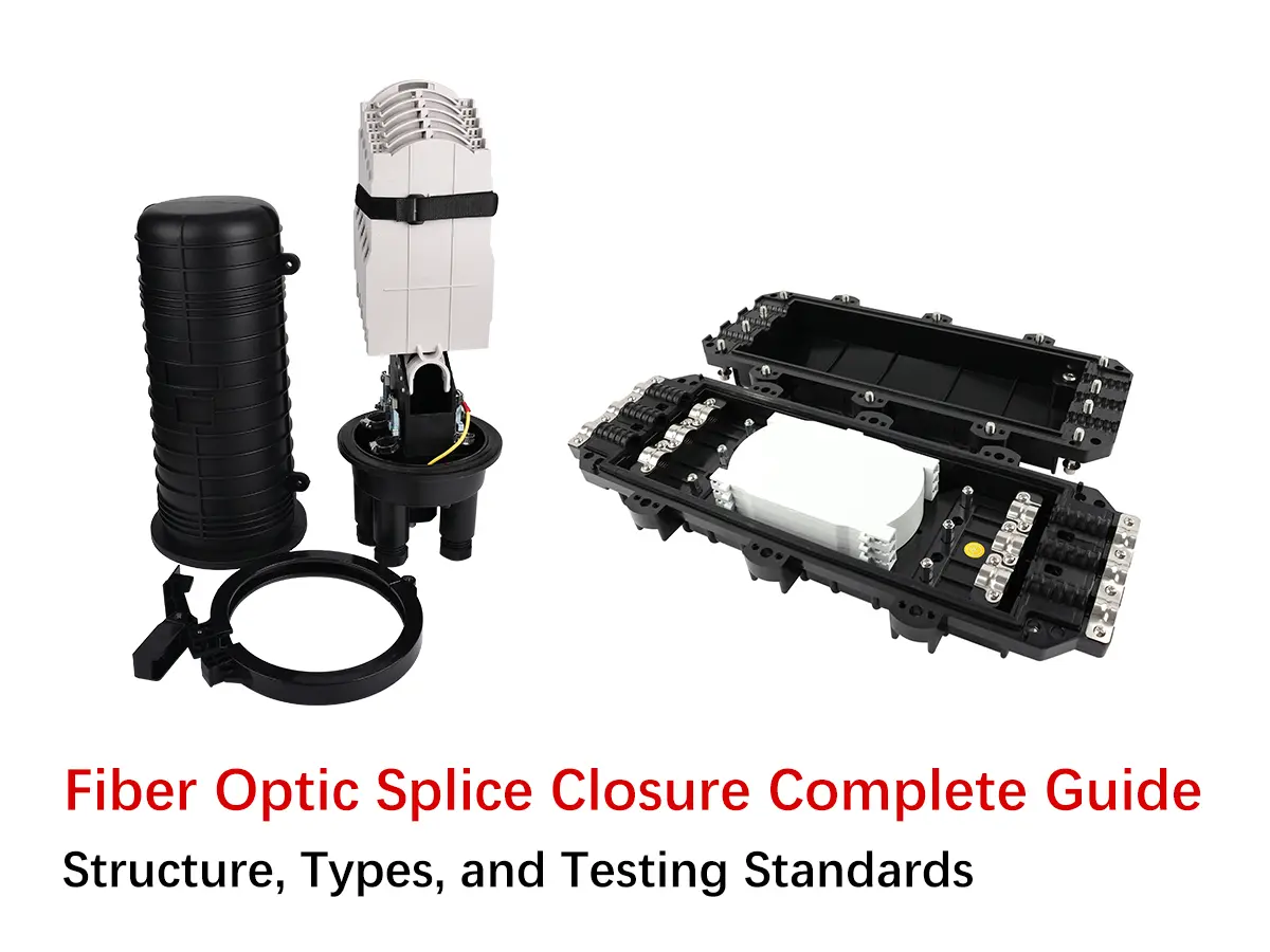 Fiber Optic Splice Closure Guide | Structure, Types & Testing Standards